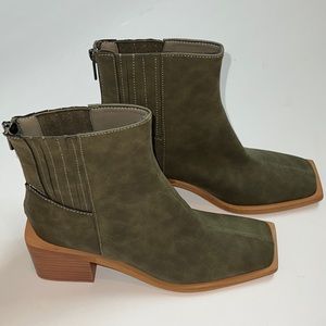 ShuShop | Shoes | Shu Shop Ysla Boots Olive | Poshmark